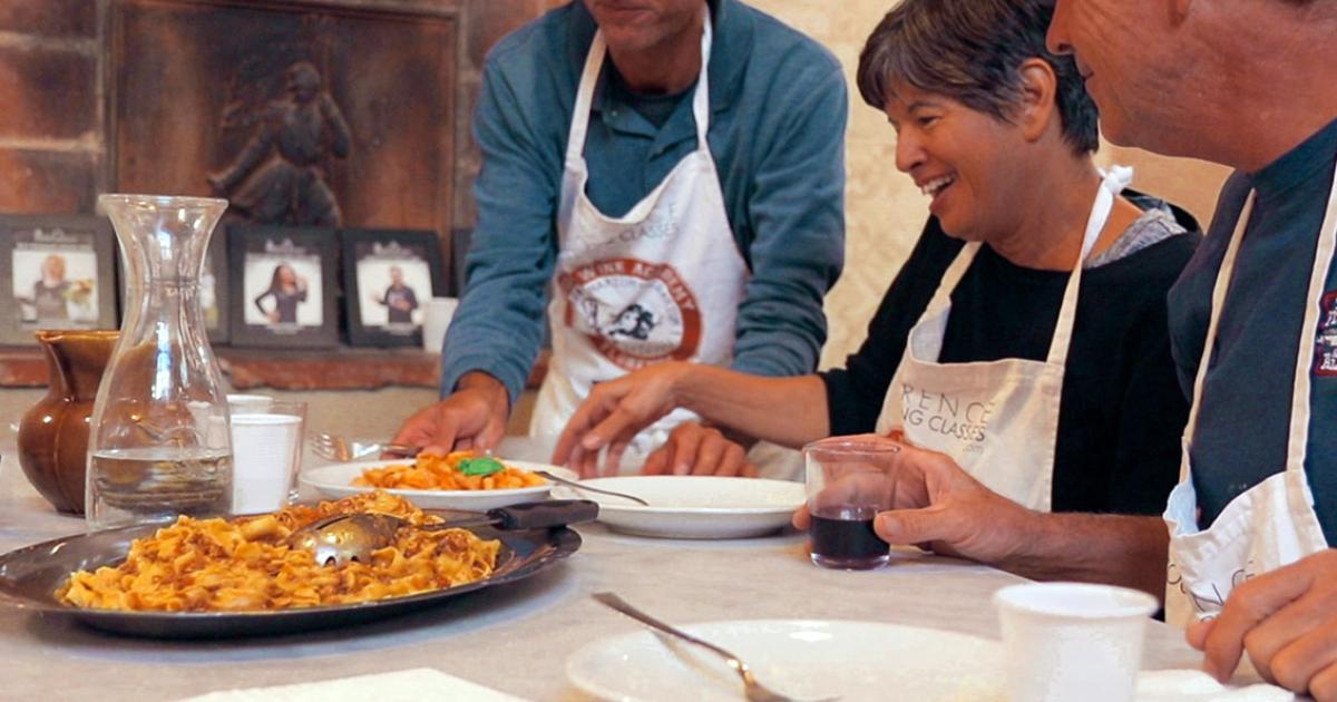 Florence pasta making cooking class with gelato tasting | Towns of Italy